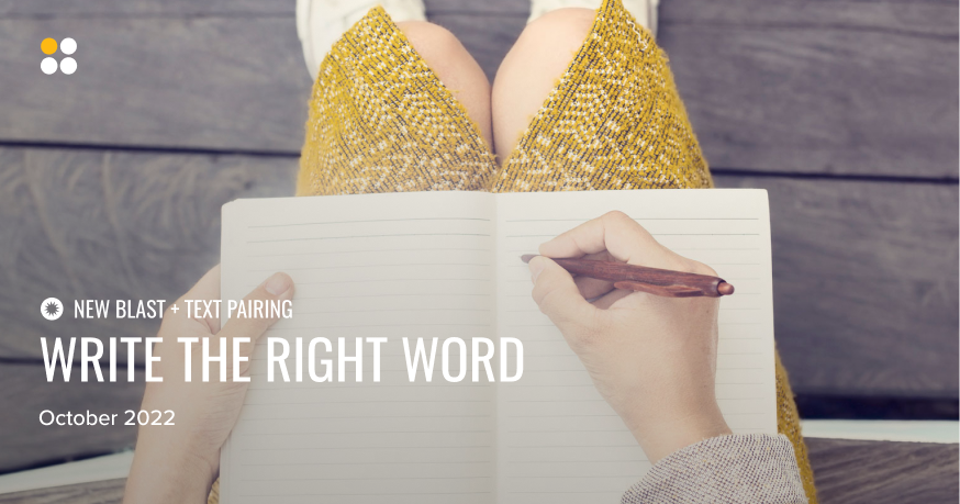 2022 Blast+ Text Pairings
