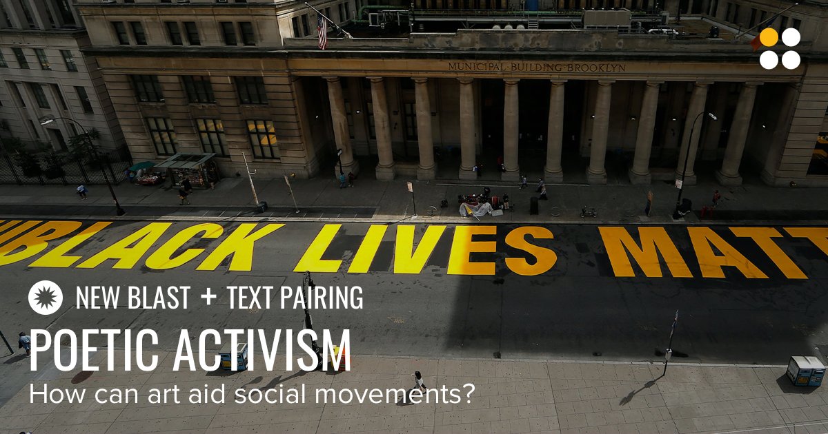 Blast + Text Pairings: Poetic Activism and Mo Gaba