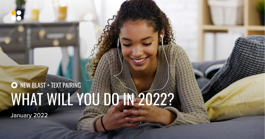 2022 Blast+ Text Pairings