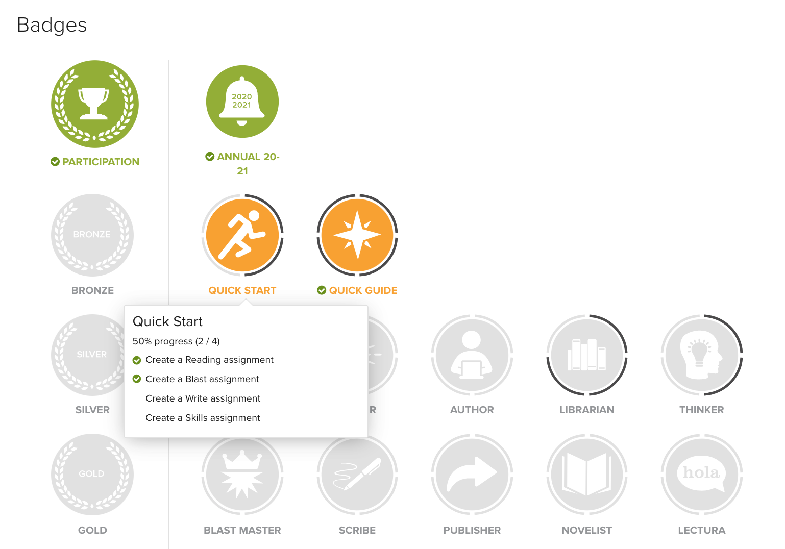 Introducing StudySync Badges