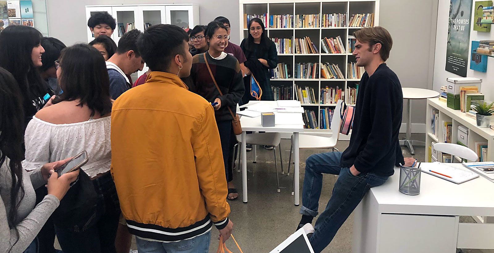High School Seniors Visit the StudySync Studio