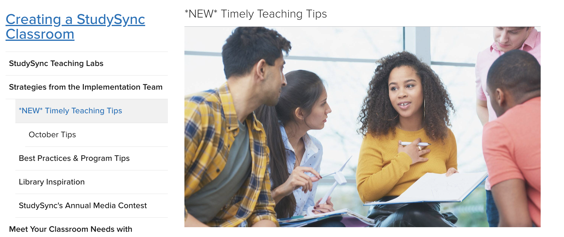 Timely Teaching Tips
