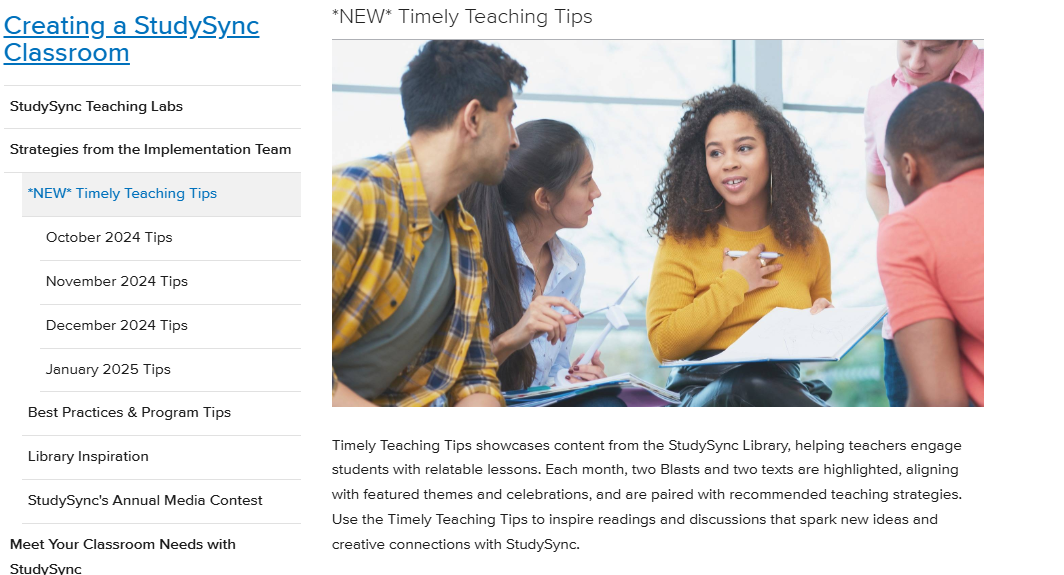 Timely Teaching Tips 2025
