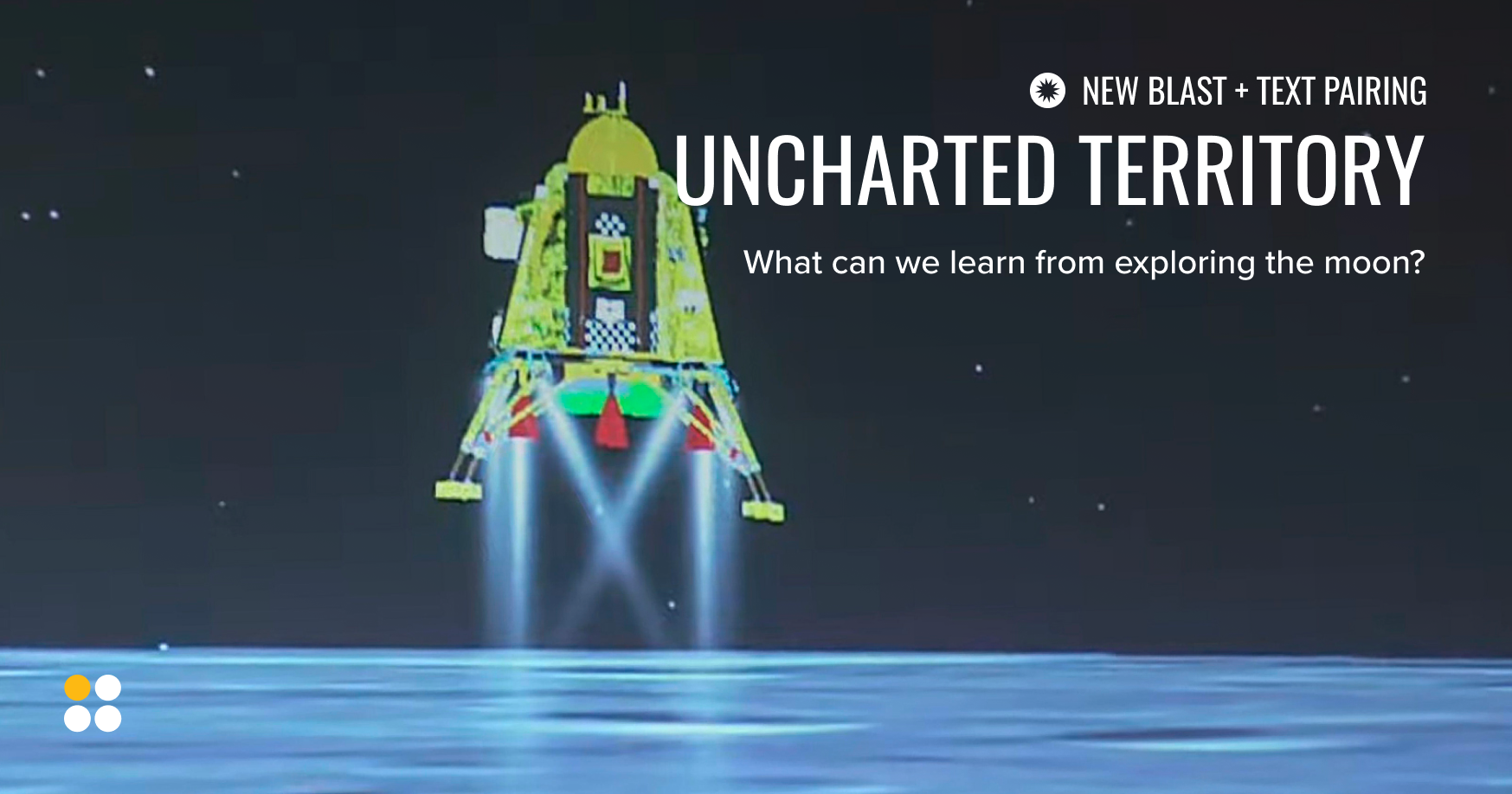 Blast + Texts Pairings: Into the Unknown